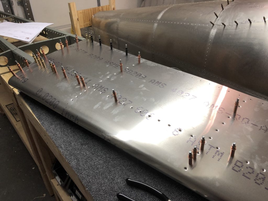 Horizontal Stabilizer skin fitting - Sarah's Sling TSi Build Log