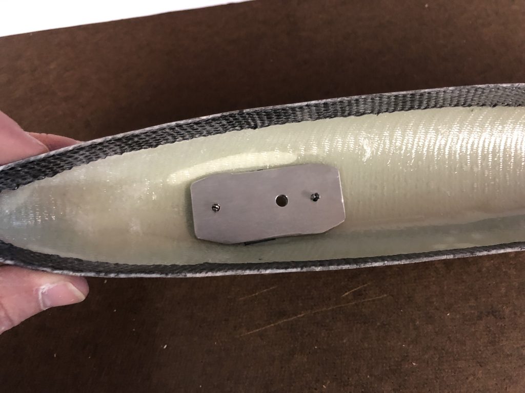 Rudder skin fitting & Anti-Collision light mount - Sarah's Sling TSi ...