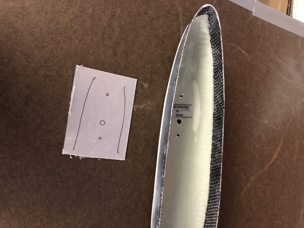 Rudder skin fitting & Anti-Collision light mount - Sarah's Sling TSi ...