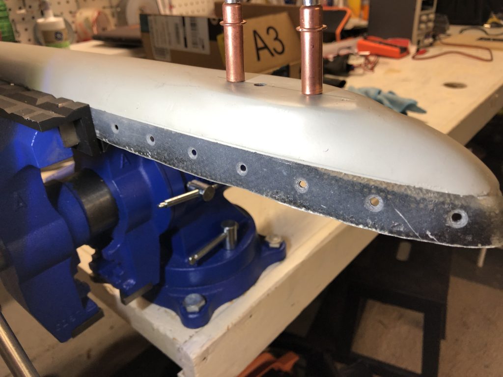 Rudder Tip fitting & riveting the skin - Sarah's Sling TSi Build Log