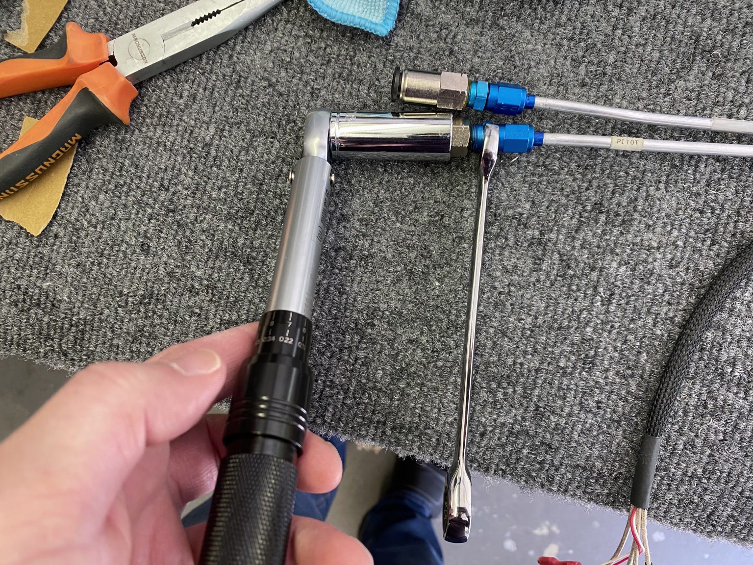 Installing the Pitot Tube - Philip's Sling TSi Build Log